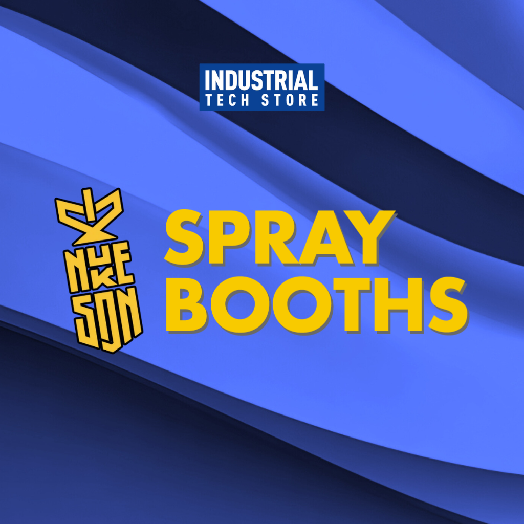 Spray Booths for Wet & Dry Industrial Spraying - Made in the UK