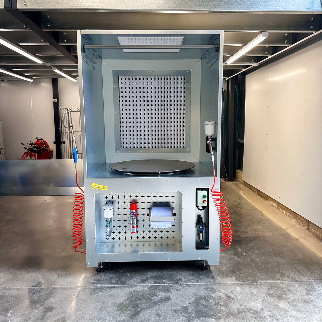 Spray Booths for Wet & Dry Industrial Spraying - Made in the UK