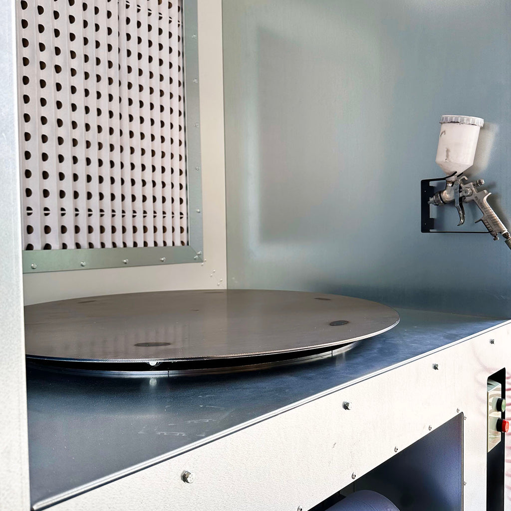 Spray Booth with Turntable | Industrial Tech Store UK