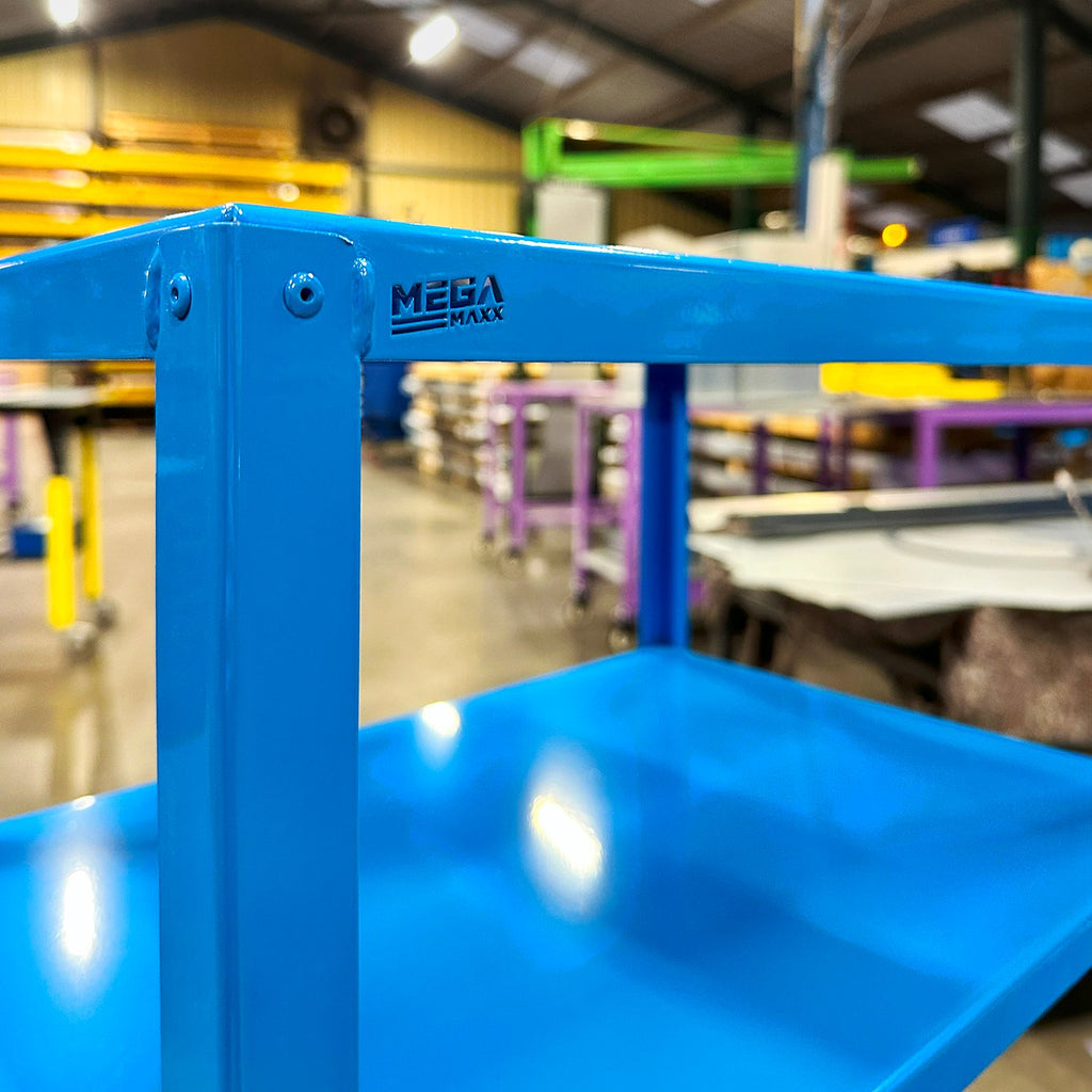 Mobile Shelving Unit - 5-Tier Storage Transportable Trolley