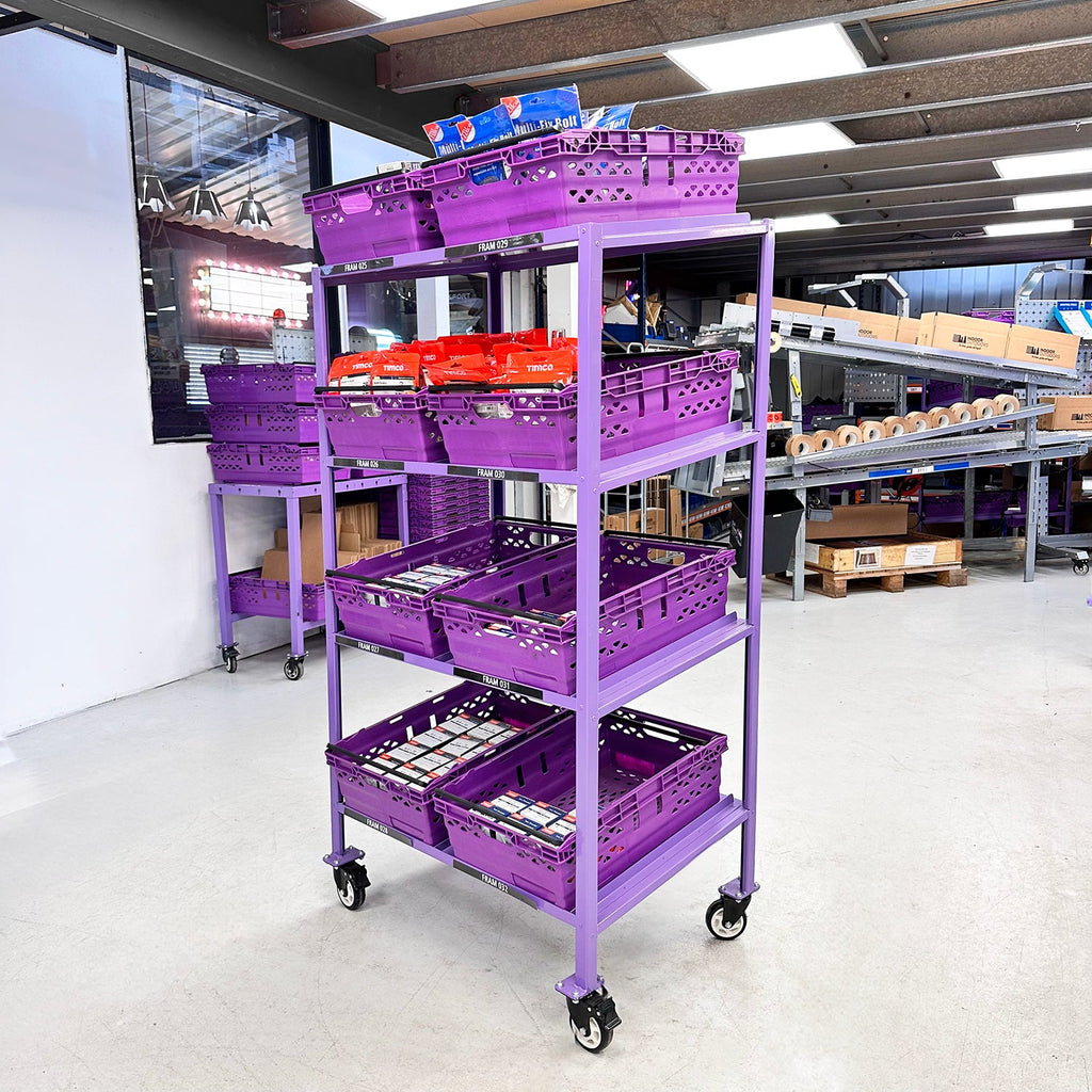 Bale Arm Crate Trolley, Side by Side Unit - MegaMaxx PRO