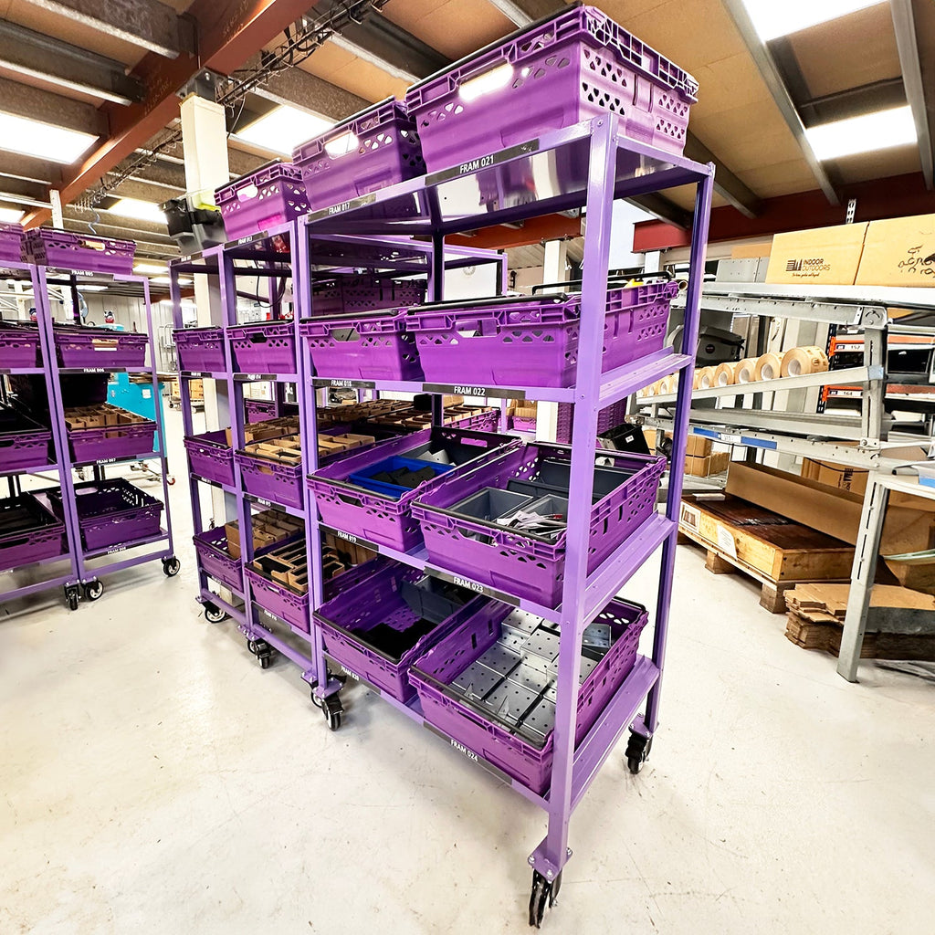 Bale Arm Crate Trolley, Side by Side Unit - MegaMaxx PRO