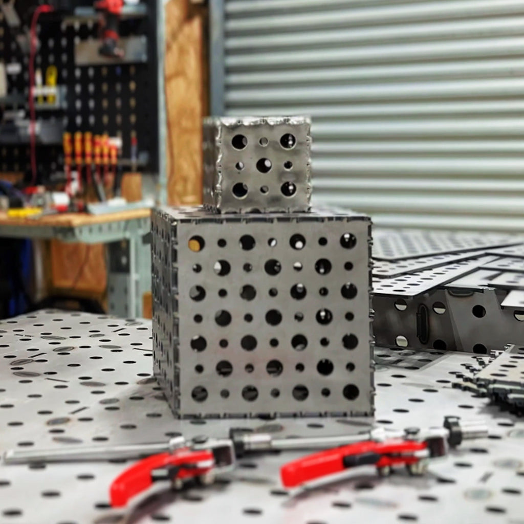Welding Jig Plate CUBE for Heavy-Duty Fabrication - Nukeson FAB ...