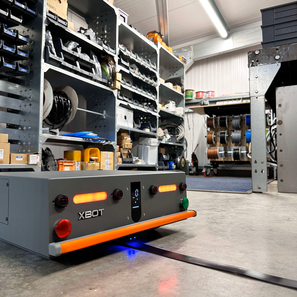 Automated Guided Vehicle AGVs for Industrial Use - Moovva