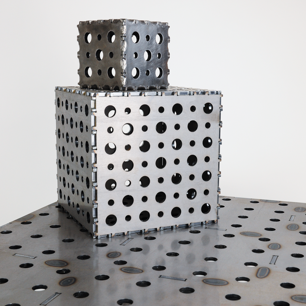 Welding Jig Plate CUBE for Heavy-Duty Fabrication - Nukeson FAB ...